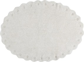 Lorena Canals, Dětský kusový koberec Pinecone Ivory ovál, 130x180, béžová, dětský pokoj
