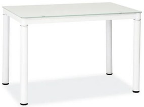 Jídelní stůl Galant 110 x 70 cm / Bílá