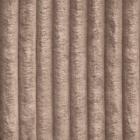Rozkládací oboustranná sedací souprava do L NORDEN TILIA 250x140 cm, světle hnědá