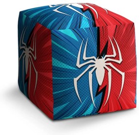 Sablio Taburet Cube Spider: 40x40x40 cm