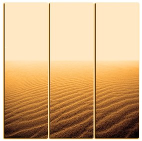 Obraz na plátně - Písek v poušti - čtverec 3127FB (105x105 cm)