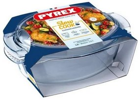 Pyrex Skleněná zapékací mísa s víkem, 5,8 l