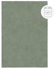 Zelený pratelný koberec z recyklovaných vláken 120x170 cm Fluffy – Flair Rugs