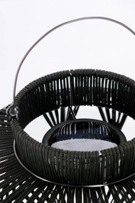 BIZZOTTO Zahradní lucerna NIKHITA černá ø28 cm