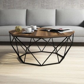 Konferenční stolek Diamond Walnut