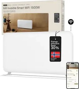 Mill panelový ohřívač WiFi Gen 4 PA1500WIFI4A / 1500 W / prostor 18-22