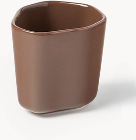Sada porcelánových šálků na espresso v organickém tvaru Joana, 4 díly