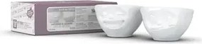 FIFTYEIGHT Sada misek Lachend  Lecker bílá / Sada misek / 100 ml