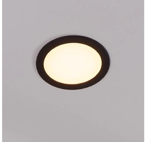 Eglo 31744 - LED Stmívatelné koupelnové svítidlo FUEVA-Z 10,5W/230V IP44 černá
