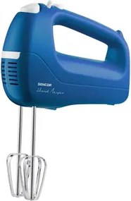 SENCOR SHM 5402BL modrá / Ruční šlehač / 200W / 5 rychlostí / hnětací