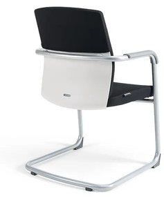 Jednací židle Office More JCON WHITE — více barev, nosnost 120 kg Černá