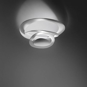 Artemide 1247010A Pirce mini soffitto halo, bílé designové stropní svítidlo, 1x400W R7s, prům.69cm