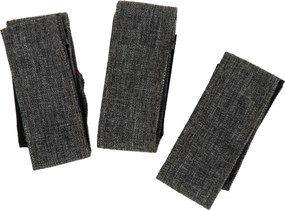 Doppler EXPERT antracit - luxusní rohová pohovka - Zboží s drobnou vadou (N601)