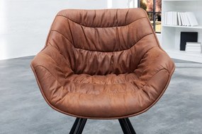 Holandská židle Comfort starožitná hnědá / 37611