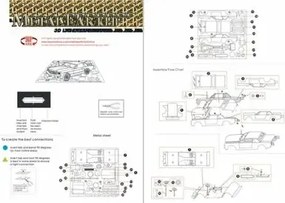 Metal Earth 3D Puzzle Ford Mustang 1965 / 50 dílků / od 14 let