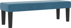 Postel s boxspringem s čelo Tmavě moddrá 200 x 140 cm samet 3344586