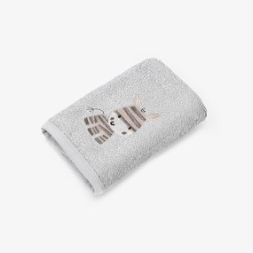 Goldea dětský froté ručník lili 30x50 cm šedý - zebra 30 x 50 cm