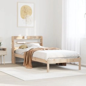 Postel bez matrace 90 x 200 cm masivní borovice 3306535