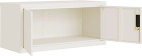 Kartotéka bílá 90 x 40 x 40 cm ocel 339716
