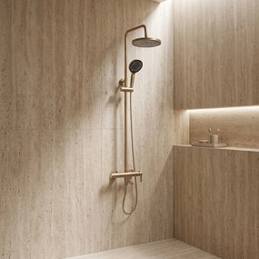 Rea, Sprchový Set Rea Arcos brush gold, REA-P8716