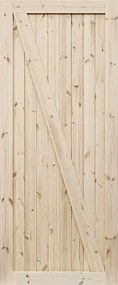 Posuvné Interiérové dveře Radex dřevěné LOFT Z Šířka dveří: 90 cm