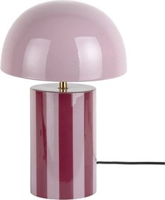 Fialová kovová stolní lampa (výška 34 cm) Rayado – Leitmotiv
