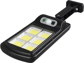 Solární zahradní LED lampa s pohybovým a soumrakovým senzorem - BK-120-B-6COB