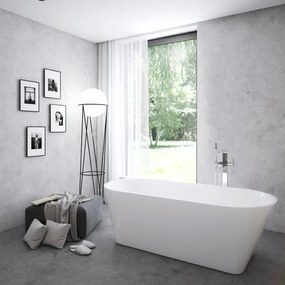 Ravak Vana Solo 178 x 80 cm snowwhite volně stojící černá XC00100036