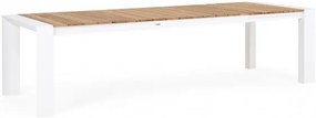 BIZZOTTO rozkládací zahradní stůl CAMERON 228/294x100 cm bílý 0663379