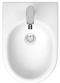 Cersanit Larga Oval, závěsný bidet CleanOn, bílá, K120-006