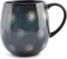 Modrý kameninový hrnek 430 ml Muggies – Salt&amp;Pepper