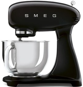 Kuchyňský robot celobarevný SMEG - černá SMF03BLEU