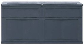 Petromila Zahradní úložný box černý 320 l