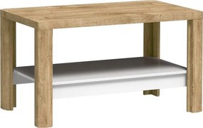 Casarredo - Komfort nábytek Konferenční stolek LABRO dub ribbeck/bílá lesk