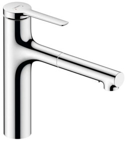 Hansgrohe - Dřezová baterie 160, s výsuvnou sprškou, sBox lite, chrom 74804000ROZ1