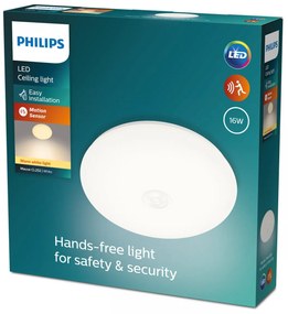 Philips 8719514431843 led stropní svítidlo mauve 1x16w | 1700lm | 2700k - bílá