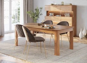 Stará Krása - Own Imports Velký jídelní stůl z dubového dřeva 75x220x100