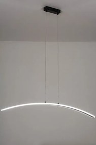 Závěsné LED svítidlo nad jídelní stůl Koln Black