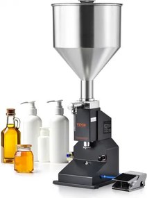 Pneumatický stroj na plnění pasty, 5-50 ml lahví