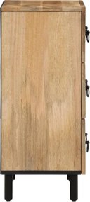 Odkládací skříňky 2 ks 60x33x75 cm masivní mangovníkové dřevo 3206305