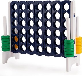 Costway 4 Win Giant Playset pro děti a dospělé šedá + tmavě – 120 × 42 × 104 cm