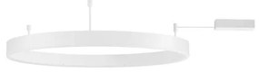 Nova Luce Stropní LED svítidlo MOTIF, ø 80cm, 48W 3000K stmívatelné Barva: Bílá