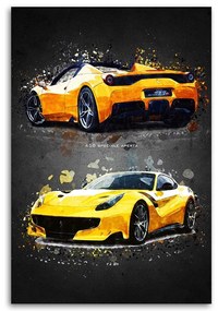 Gario Obraz na plátně Ferrari - Gab Fernando Rozměry: 40 x 60 cm
