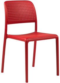 OnaDnes -20% Nardi Červená plastová zahradní židle Bora