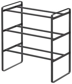 Yamazaki, Nastavitelná police na boty Frame 7556 Shoe Rack 3 | černá