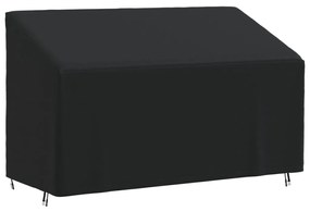 Plachta na 3místnou lavici černá 165x70x65/94 cm 420D oxford - Default Title