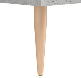 Skříň highboard betonově šedá 69,5x34x180 cm kompozitní dřevo - Default Title