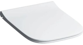 Geberit Smyle Square WC sedátko slim s automatickým sklápěním, bílá 500.688.01.1