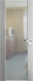 Interiérové dveře vasco doors VENTURA SATINATO matné sklo Průchozí rozměr: 70 x 197 cm, Orientace dveří: Levé dveře, Dekor: Dub přírodní