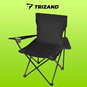 Trizand Černá rybářská židle K23673
